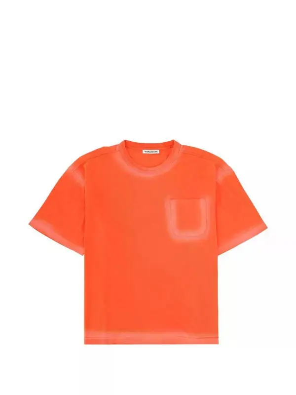 You Must Create Round-neck Pocket T-shirt - Red