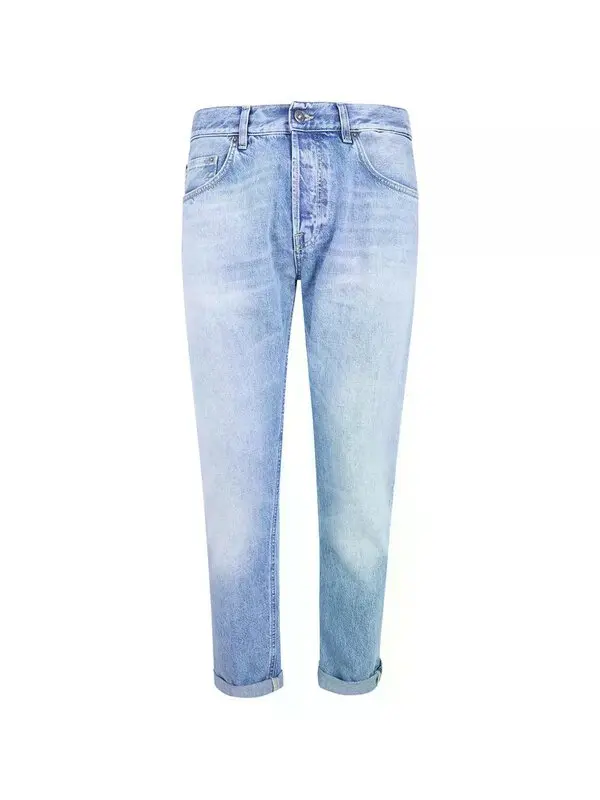 DONDUP Acid Wash Skinny Jeans - Blue