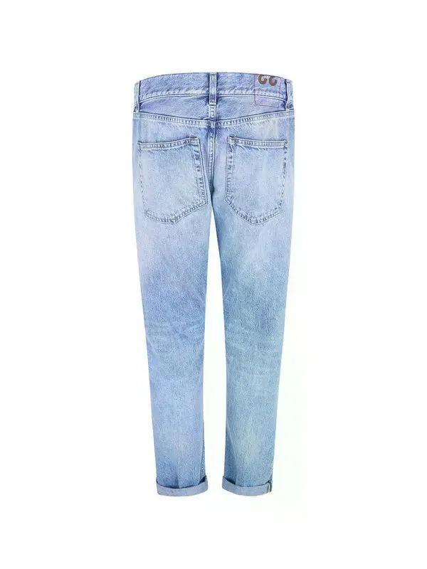 DONDUP Acid Wash Skinny Jeans - Blue