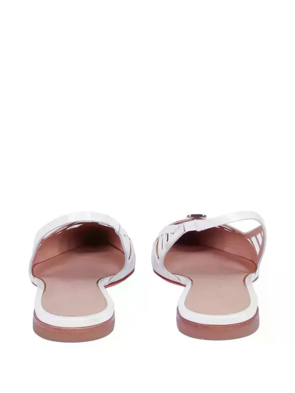 Santoni Stella Cut-out Slingback Pumps