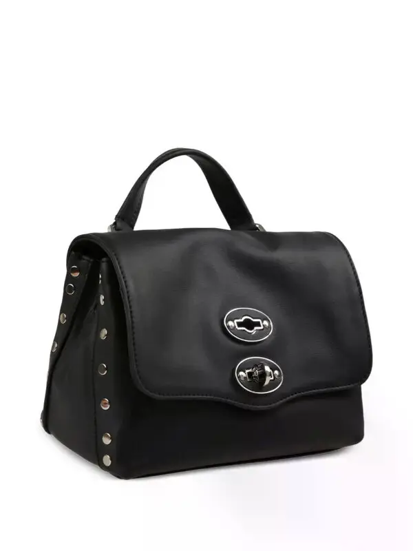 ZANELLATO Baby Postina Tote Bag - Black