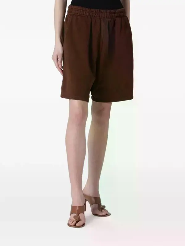 ENTIRE STUDIOS Elasticated-waistband Shorts - Brown