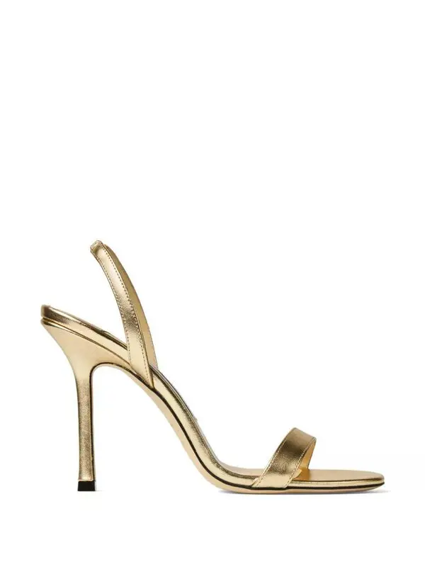 JIMMY CHOO Strappy Sandals - Gold