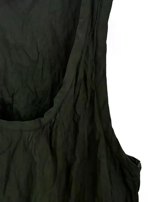 TOTEME Crinkled Tank Top - Green