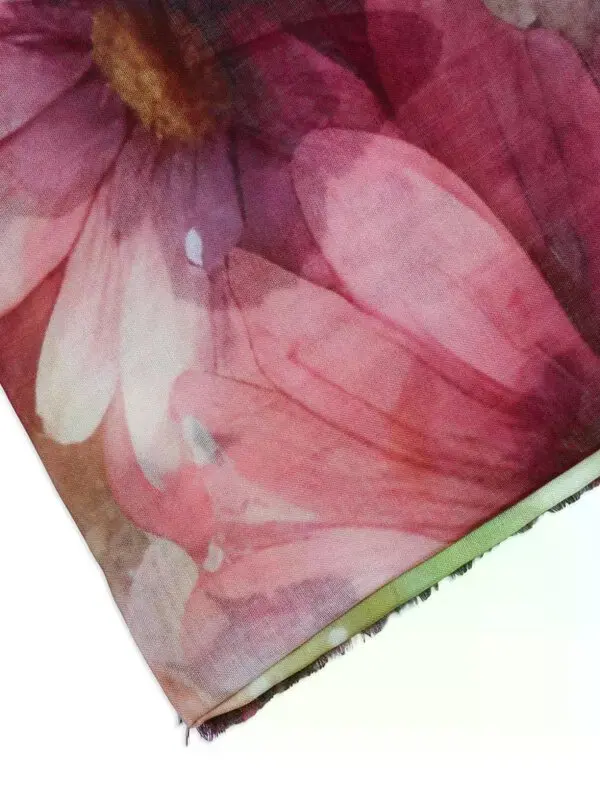 D'ANIELLO Perla Floral-print Scarf