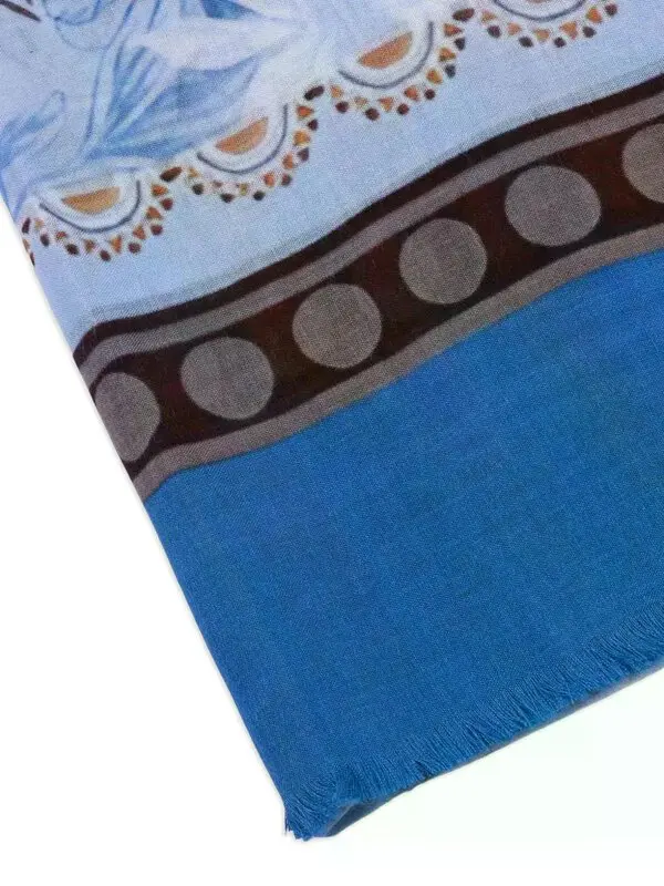 D'ANIELLO Perla Floral-print Scarf