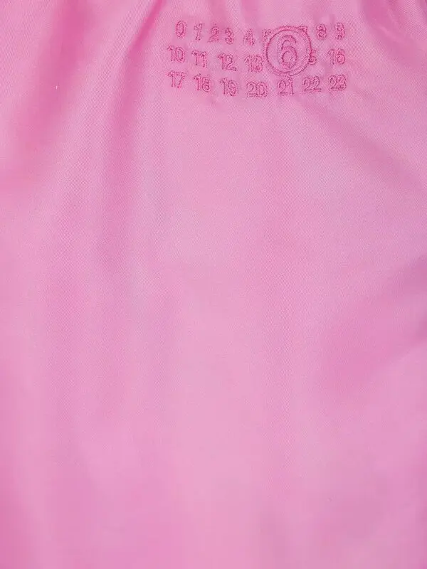 MAISON MARGIELA Logo-embroidered Elasticated-waist Skirt