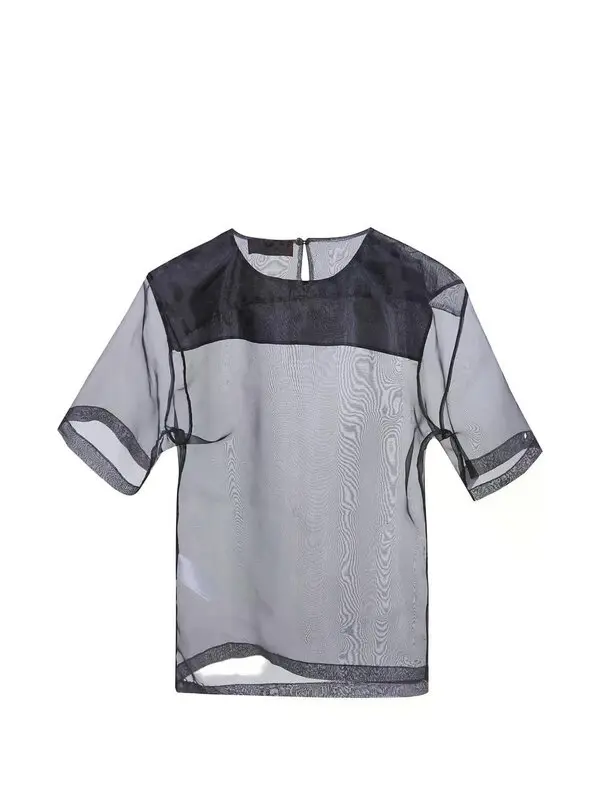 THELATEST Dean Panelled Sheer Top