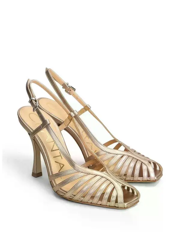 CHANTAL Strappy Cage-detail Pumps