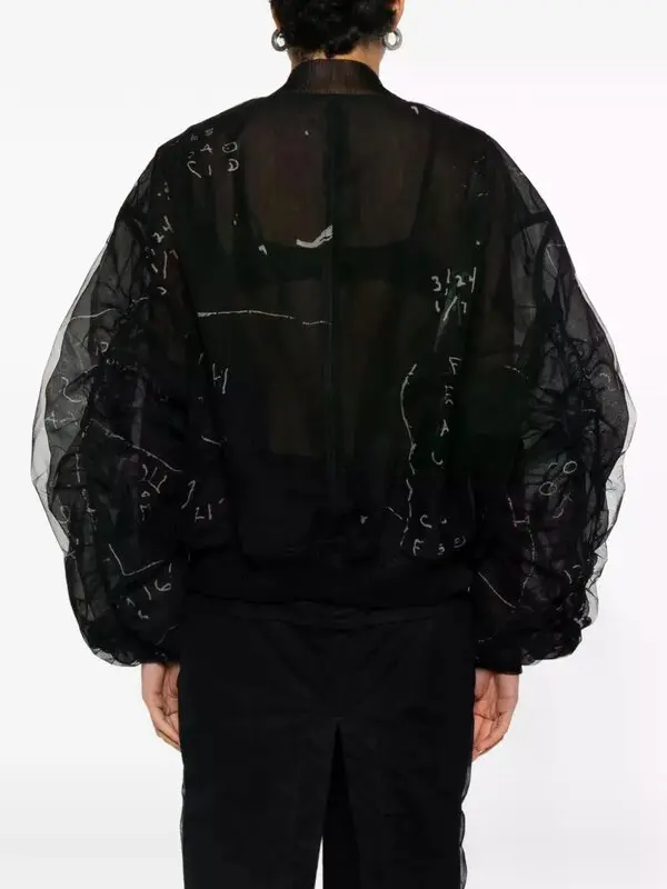 Rick Owens Graphic-print Bomber Jacket