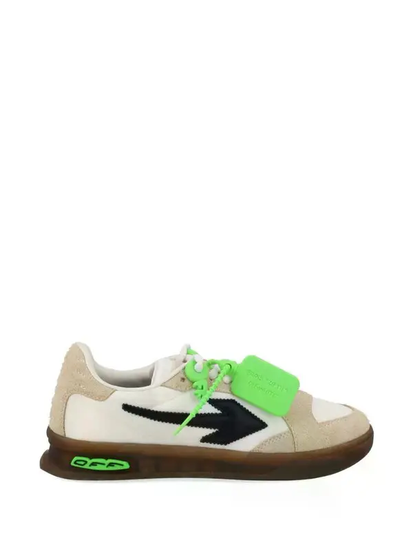 Off-White Arrows Motif Panelled Sneakers - Neutrals