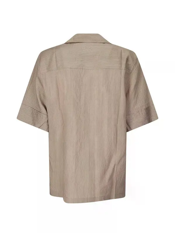 Maison Kitsuné Striped Resort Shirt