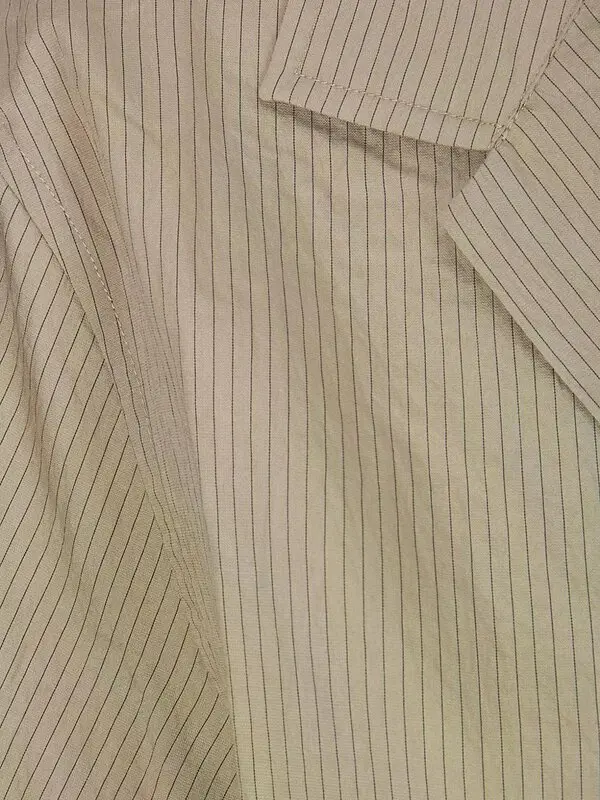 Maison Kitsuné Striped Resort Shirt