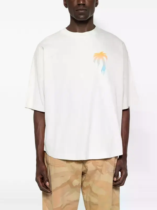 Palm Angels Palm Tree-print T-shirt