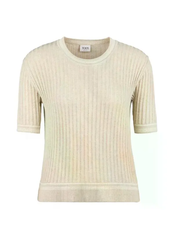 TOD'S Ribbed-knit Top