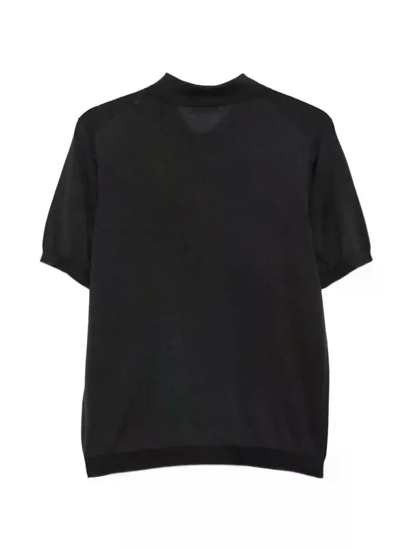 KANGRA Short-sleeve Polo Shirt - Grey