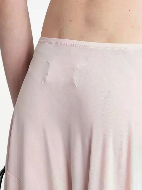 MAISON MARGIELA Draped Asymmetric Skirt - Red