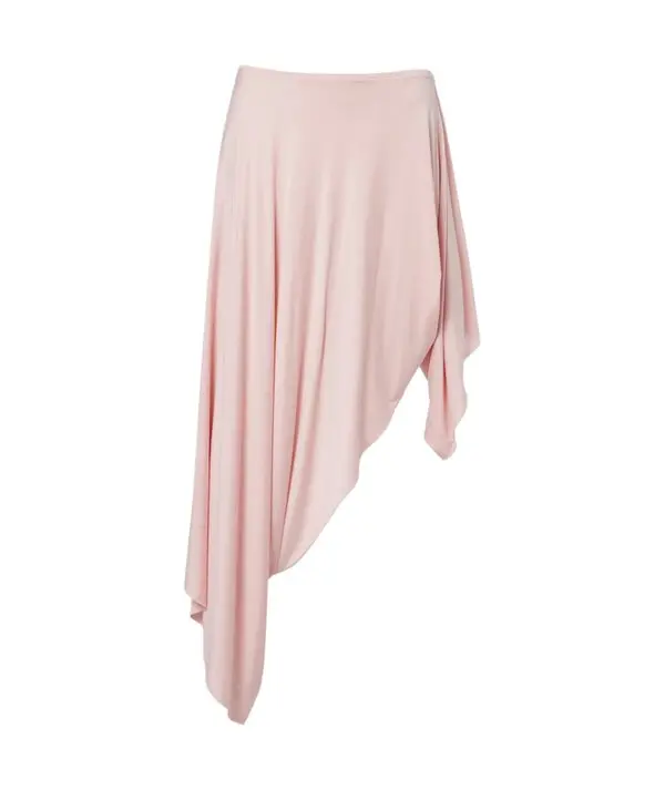 MAISON MARGIELA Draped Asymmetric Skirt - Red