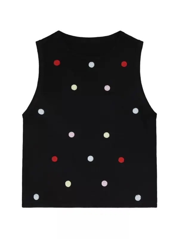 HAI August Polka-dot Vest