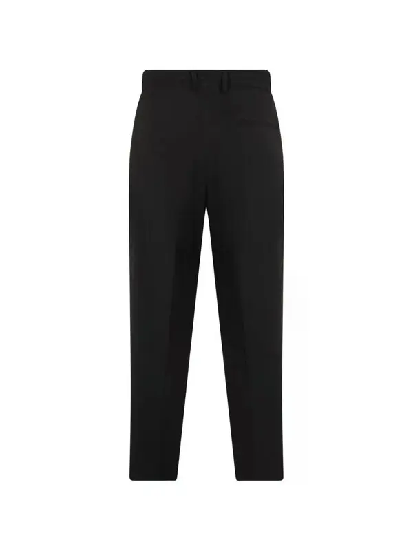 BOSS Drawstring-waist Trousers - Black