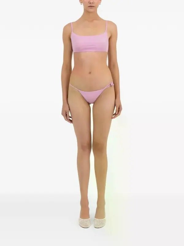 MAYGEL CORONEL Melo Floral-appliqué Bikini - Pink