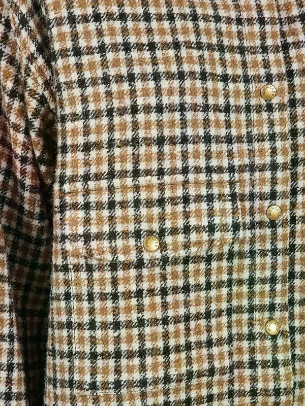 Moncler Plaid Cropped Shirt