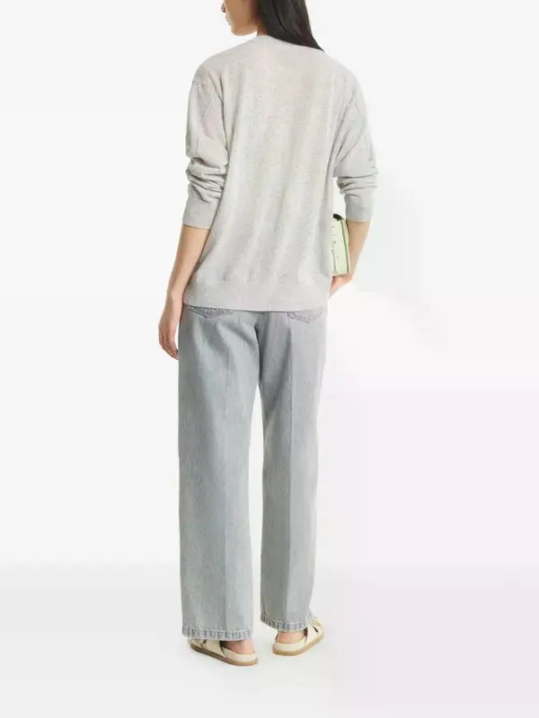 Maison Kitsuné Sheer Button-up Cardigan