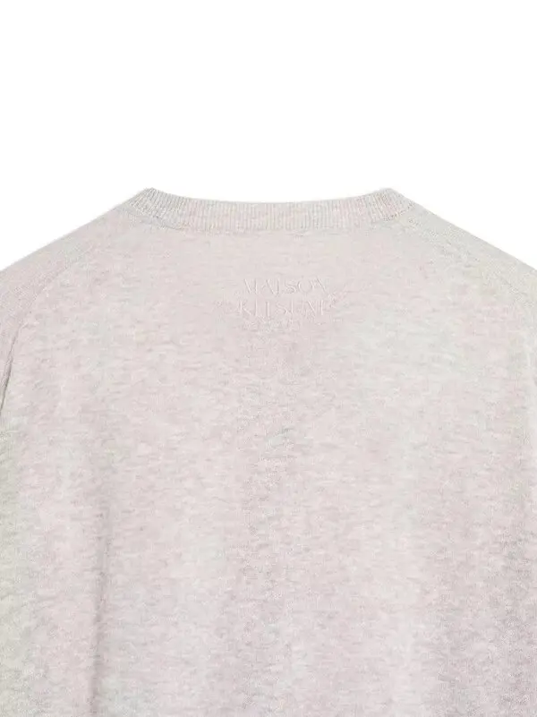 Maison Kitsuné Sheer Button-up Cardigan