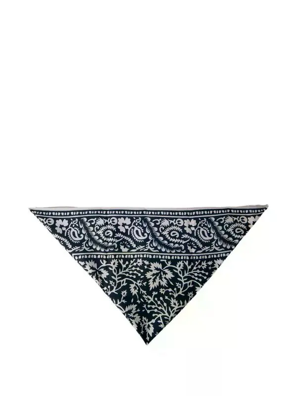 TOTEME Patterned Scarf - Black