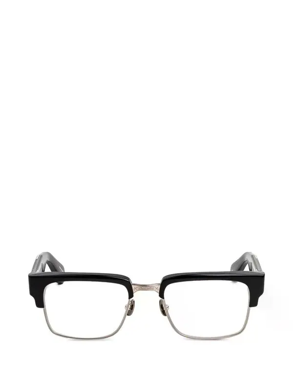 Matsuda Engraved Square-frame Eyeglasses