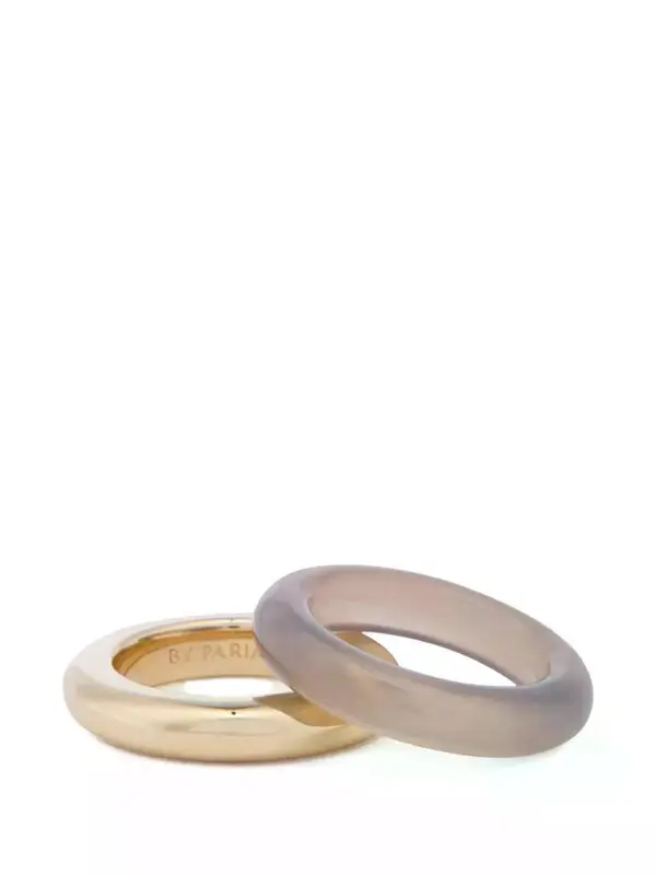 BY PARIAH Stacked Rings - Gold