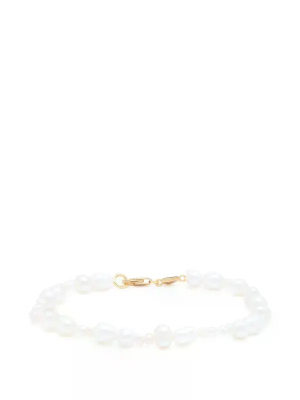 ASTRID & MIYU Serenity Freshwater Pearl Bracelet - Gold