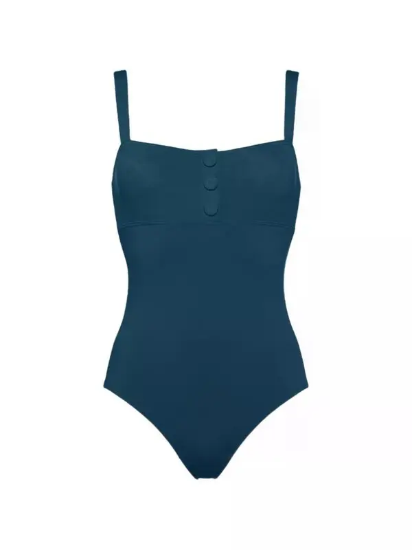 ERES Dahabiya Square-neck Swimsuit - Blue