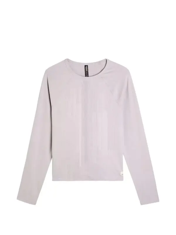 Vuori Pose Ribbed Jersey Top - Purple