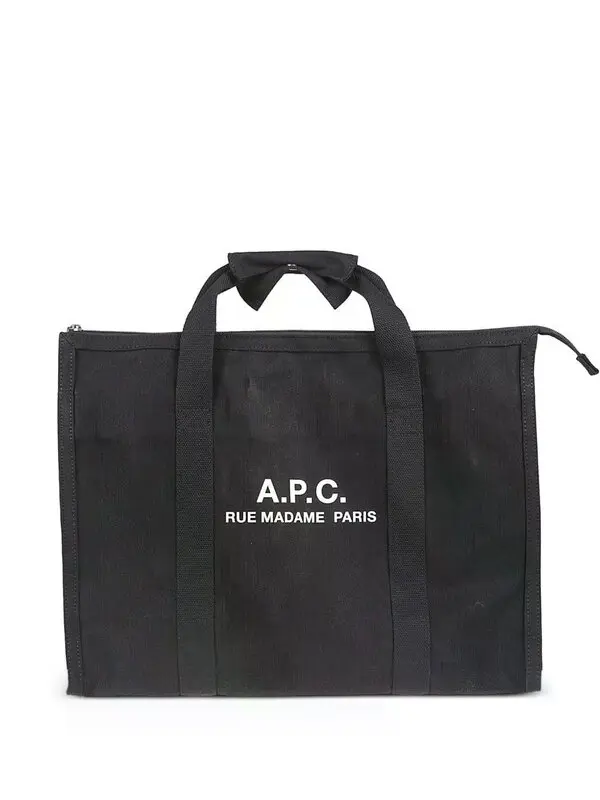 A.p.c. Logo-print Travel Bag - Black