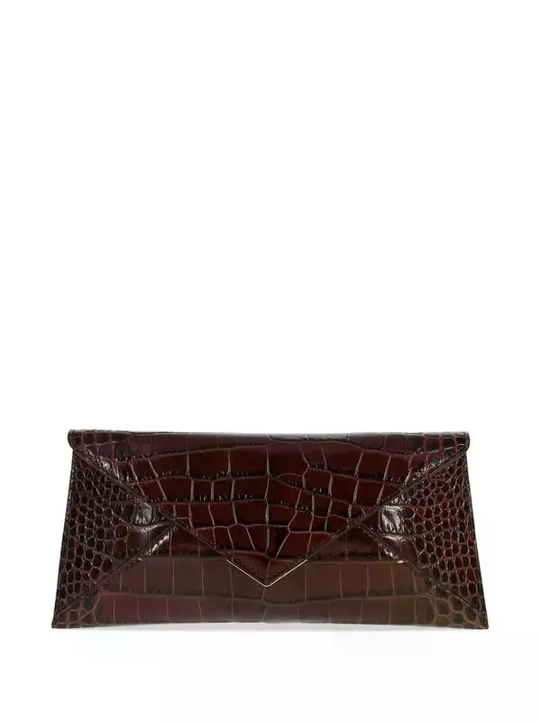 Tyler Ellis Lee Lineage Clutch Bag - Brown