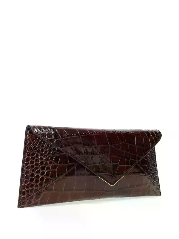 Tyler Ellis Lee Lineage Clutch Bag - Brown