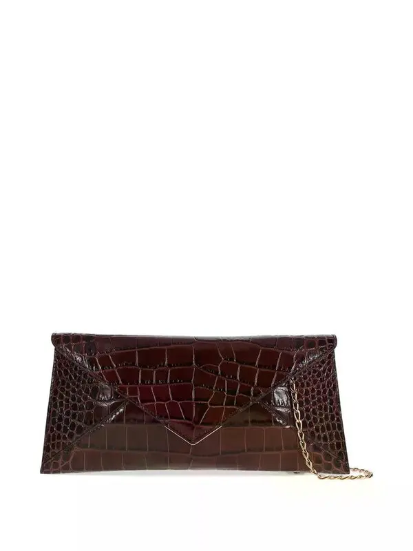 Tyler Ellis Lee Lineage Clutch Bag - Brown