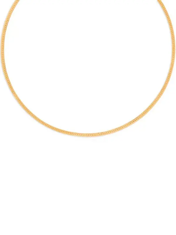 ASTRID & MIYU Essential Snake Chain Necklace - Gold