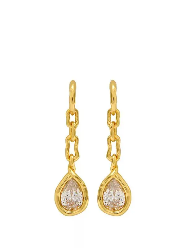 Alexis Bittar Asterales Crystal-embellished Earrings - Gold