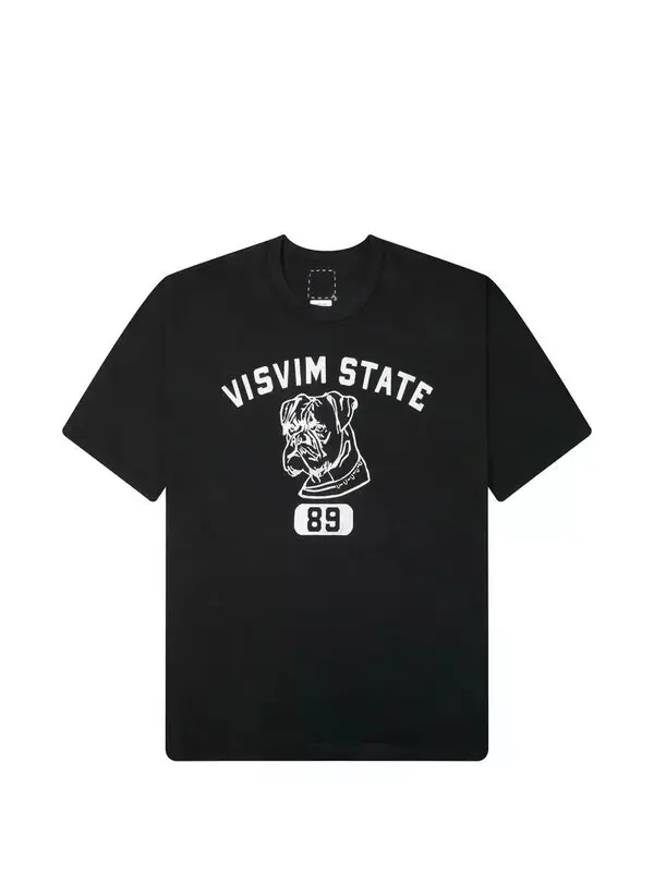 Visvim Jumbo 89 Graphic-print T-shirt - Black