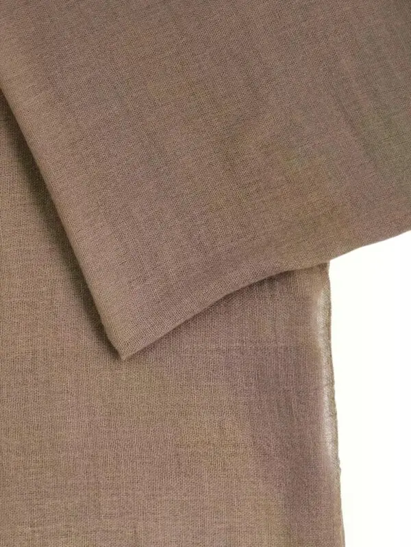 Denis Colomb Ring Cashmere Scarf - Brown