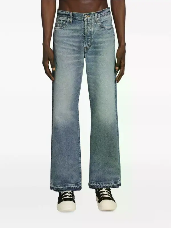 GALLERY DEPT. Melrose Raw-cut Jeans - Blue