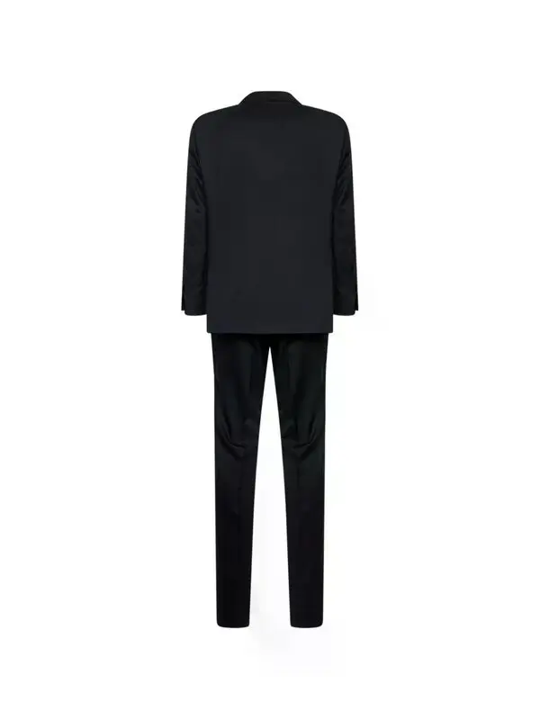 Kiton Single-breasted Peak-lapel Suit - Blue