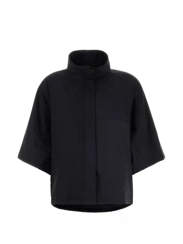 Herno High-neck Short-sleeve Jacket - Black