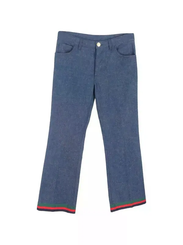 Gucci Rabbit-patch Flared Jeans