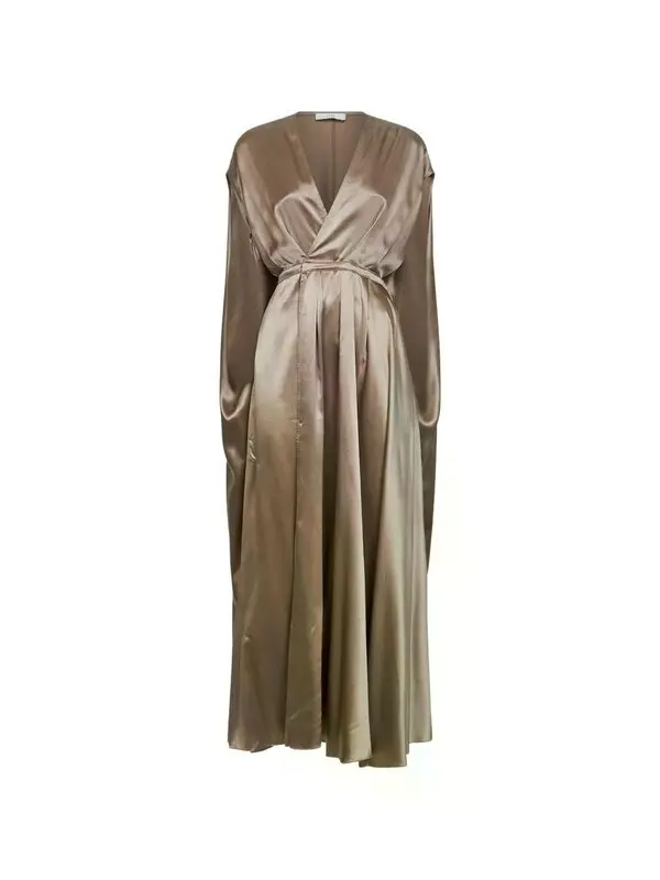 Co Cape-back Wrap Dress