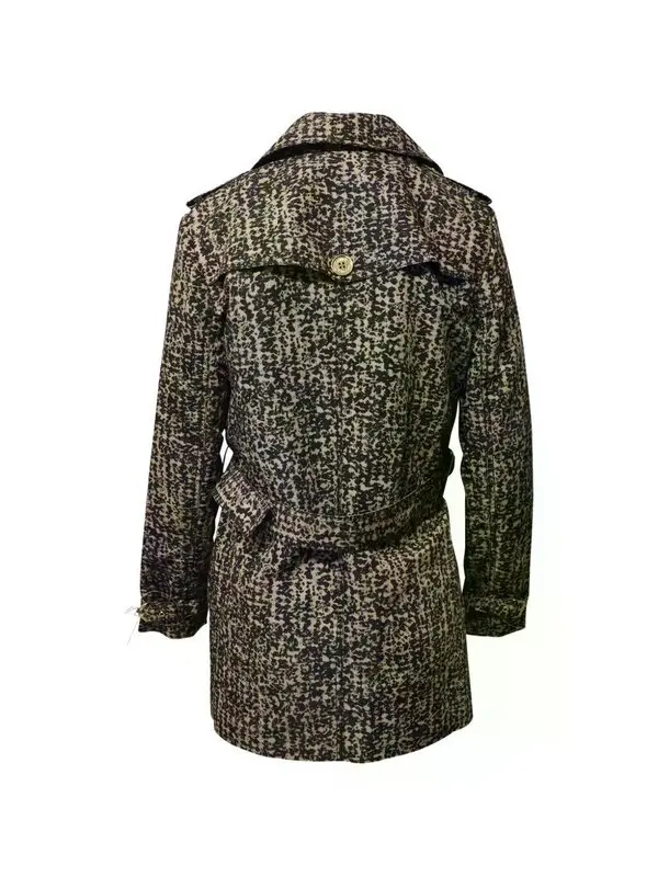 Michael Kors Printed Trench Coat