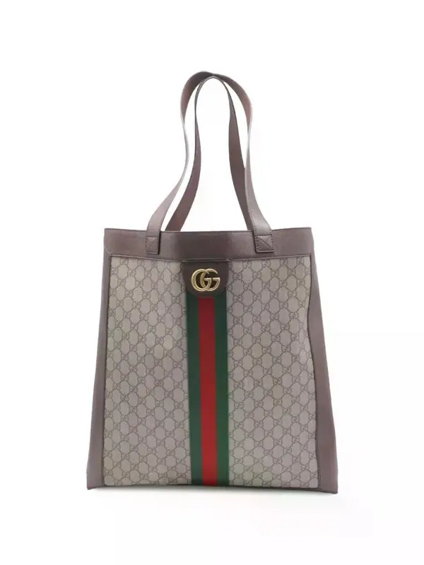 Gucci Ophidia Gg Tote Bag - Neutrals
