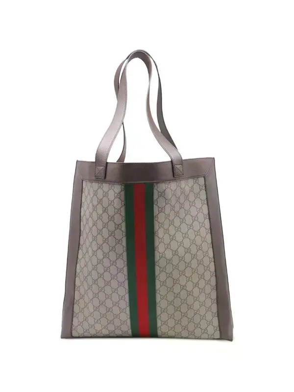 Gucci Ophidia Gg Tote Bag - Neutrals
